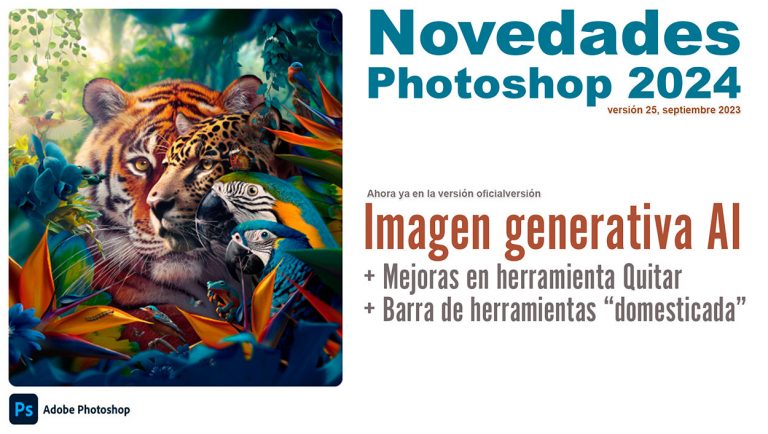 Novedades Photoshop 2024: el contenido generativo AI ya está integrado | Fotografo digital y ...